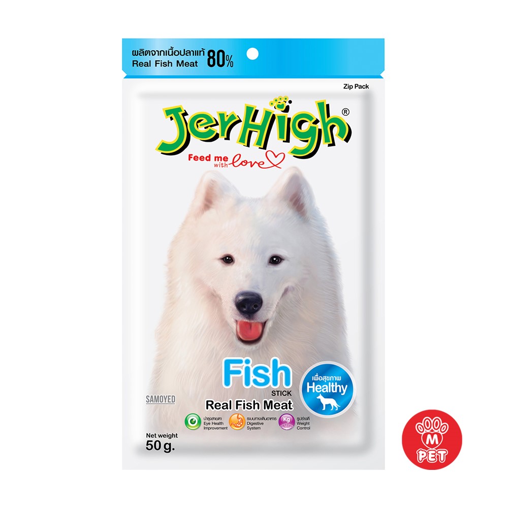 Manoon Pets Shop - JerHigh Fish Stick 50g