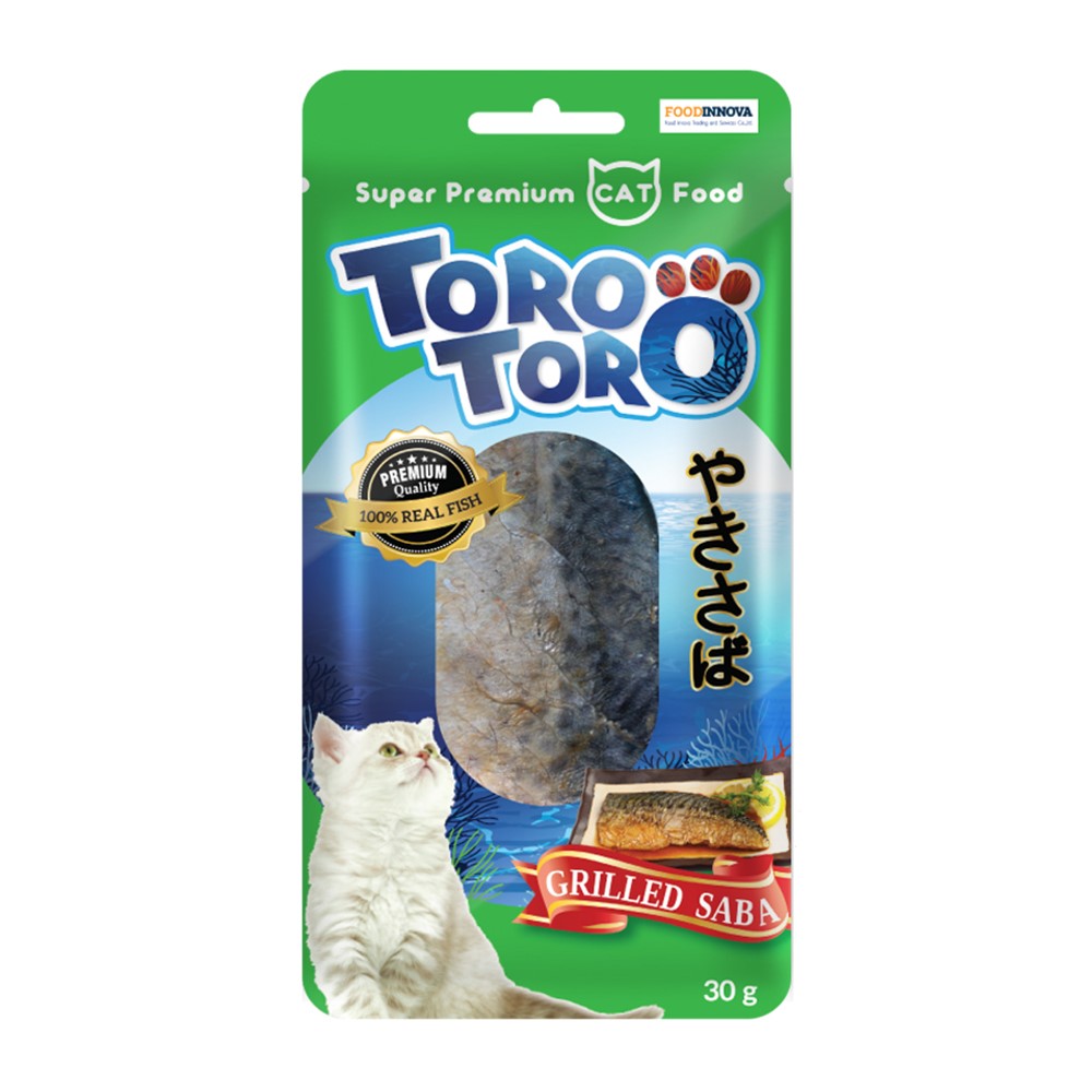 Manoon Pets Shop - Toro Toro Cat Snack Saba