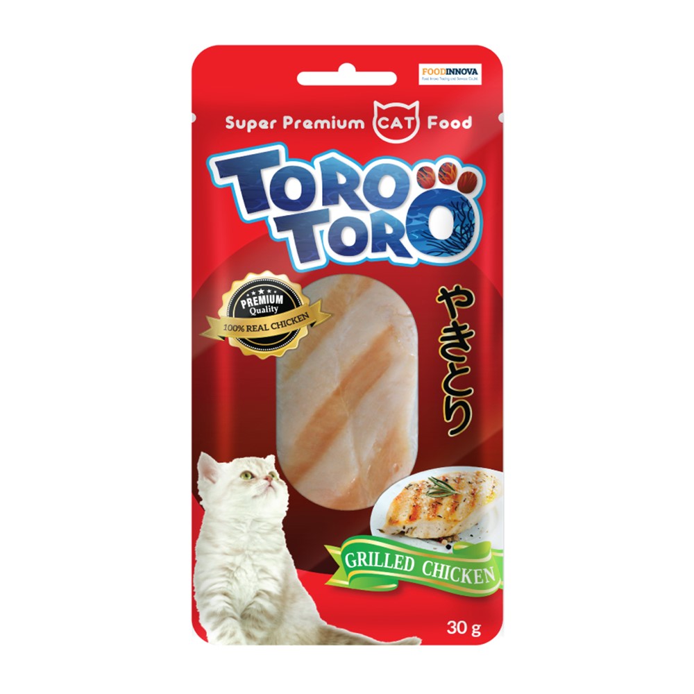 Manoon Pets Shop - Toro Toro Cat Snack Grilled Chicken