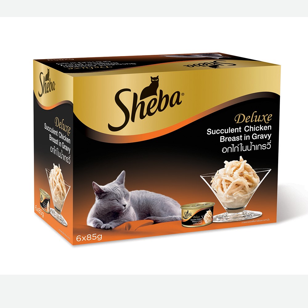 Manoon Pets Shop - SHEBA Cat Food Wet Can Multipack Deluxe Succulent ...